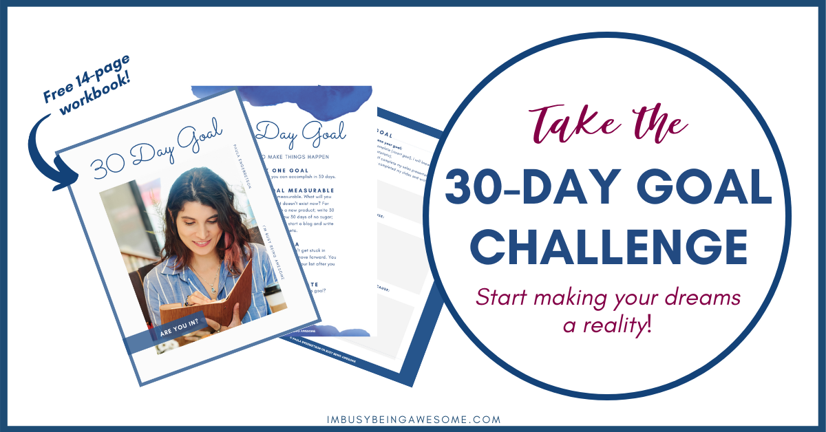 30 Day Goal Challenge