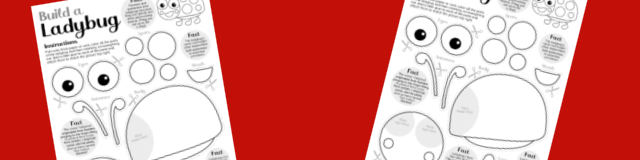 Build A Ladybug Printable (FREE PDF) - Crafts on Sea