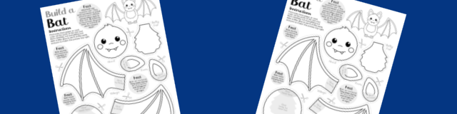 Build a Bat Printable (FREE Cut and Paste Craft) - Crafts on Sea