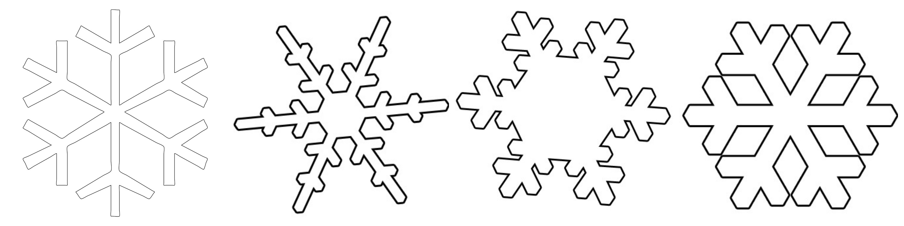 FREE Snowflake Template Printable PDF Crafts On Sea