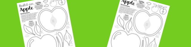 FREE Build An Apple Craft Printable - Crafts on Sea