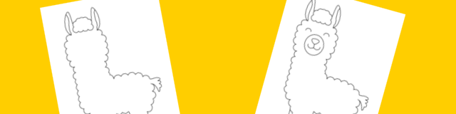 Alpaca Craft Template (FREE Printable) - Crafts on Sea