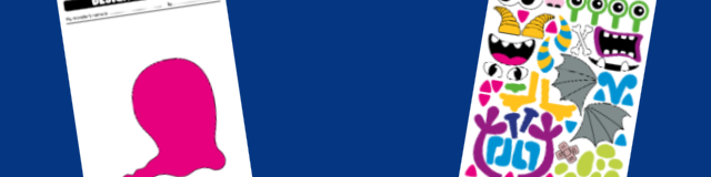 Make a Monster Template: FREE Printable Activity - Crafts on Sea