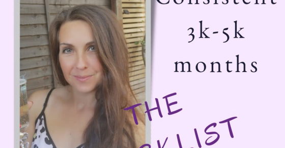 3k-5k Consistent Months Checklist