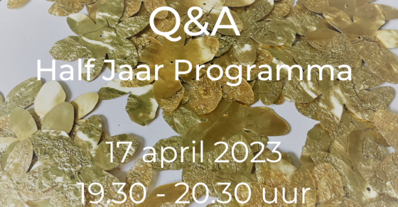Broderie d'Art Q&A Half Jaar Programma