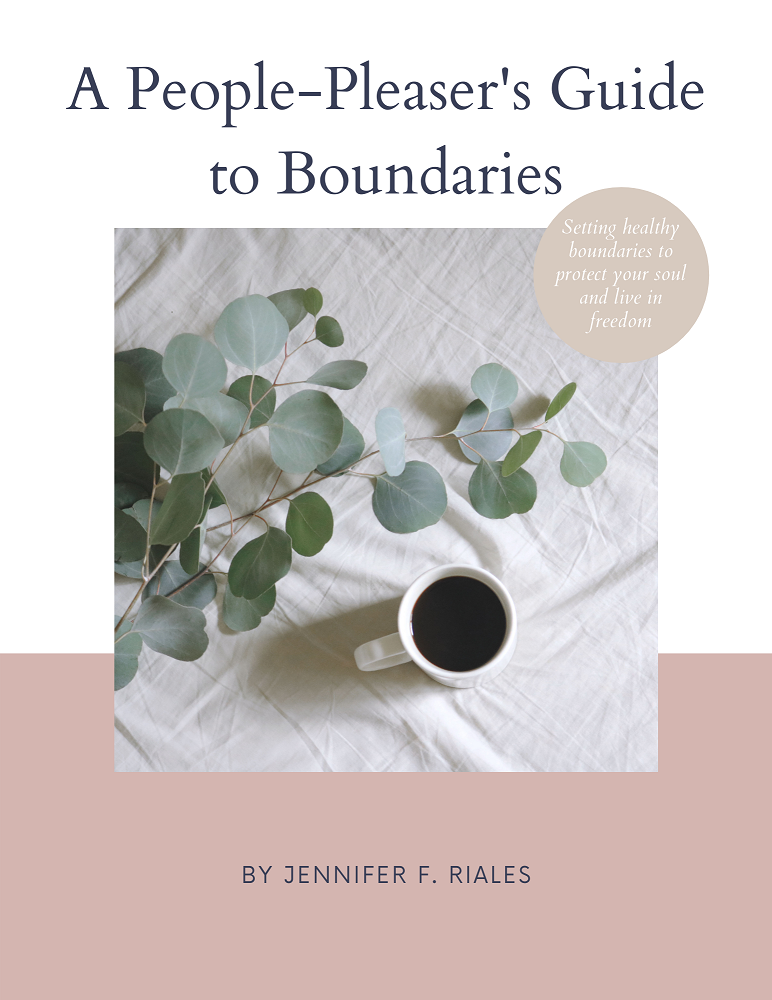 Grab a FREE copy of A People-Pleaser's Guide to Boundaries Here!