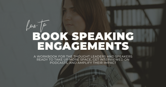 How to Book Speaking Engagements