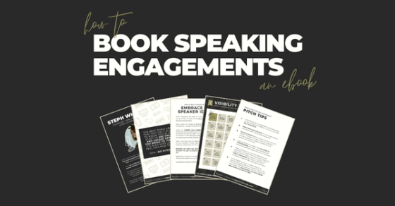 How to Book Speaking Engagements
