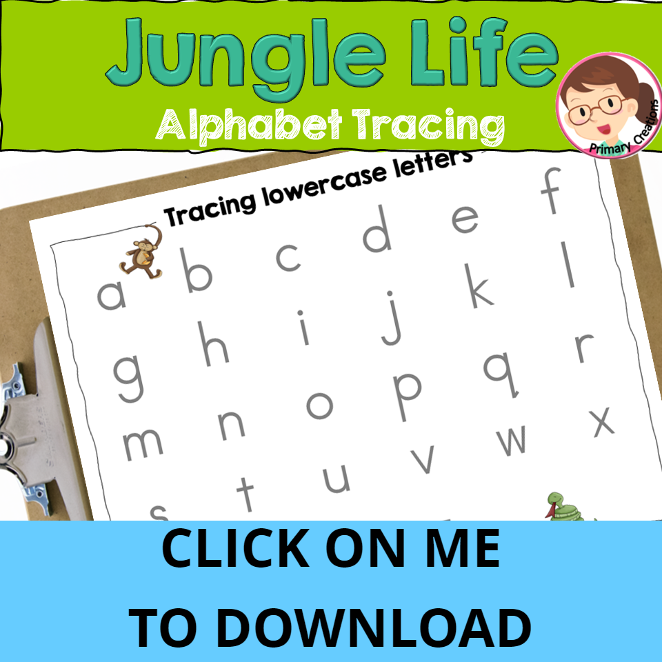 Jungle Animals theme, Printables and Activities