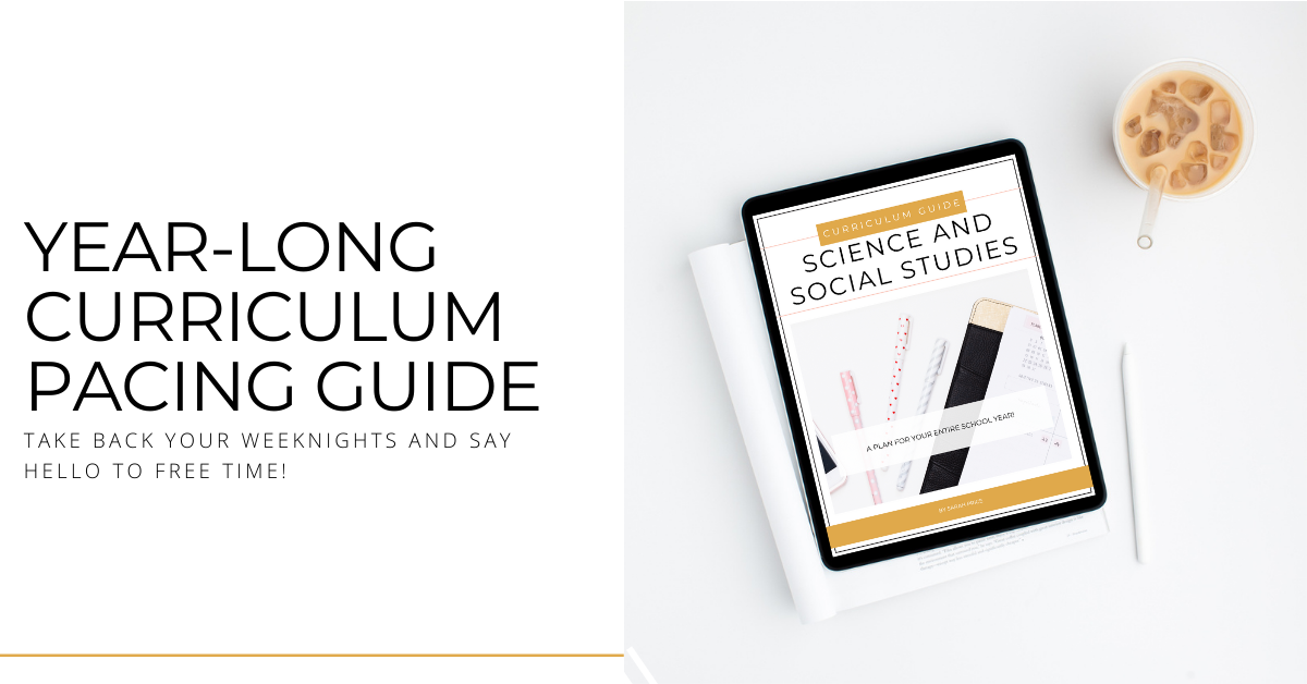 Free curriculum roadmap for second grade