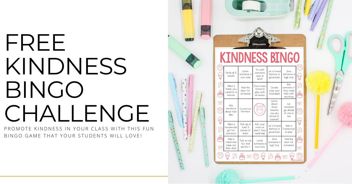 Free Kindness Bingo Challenge