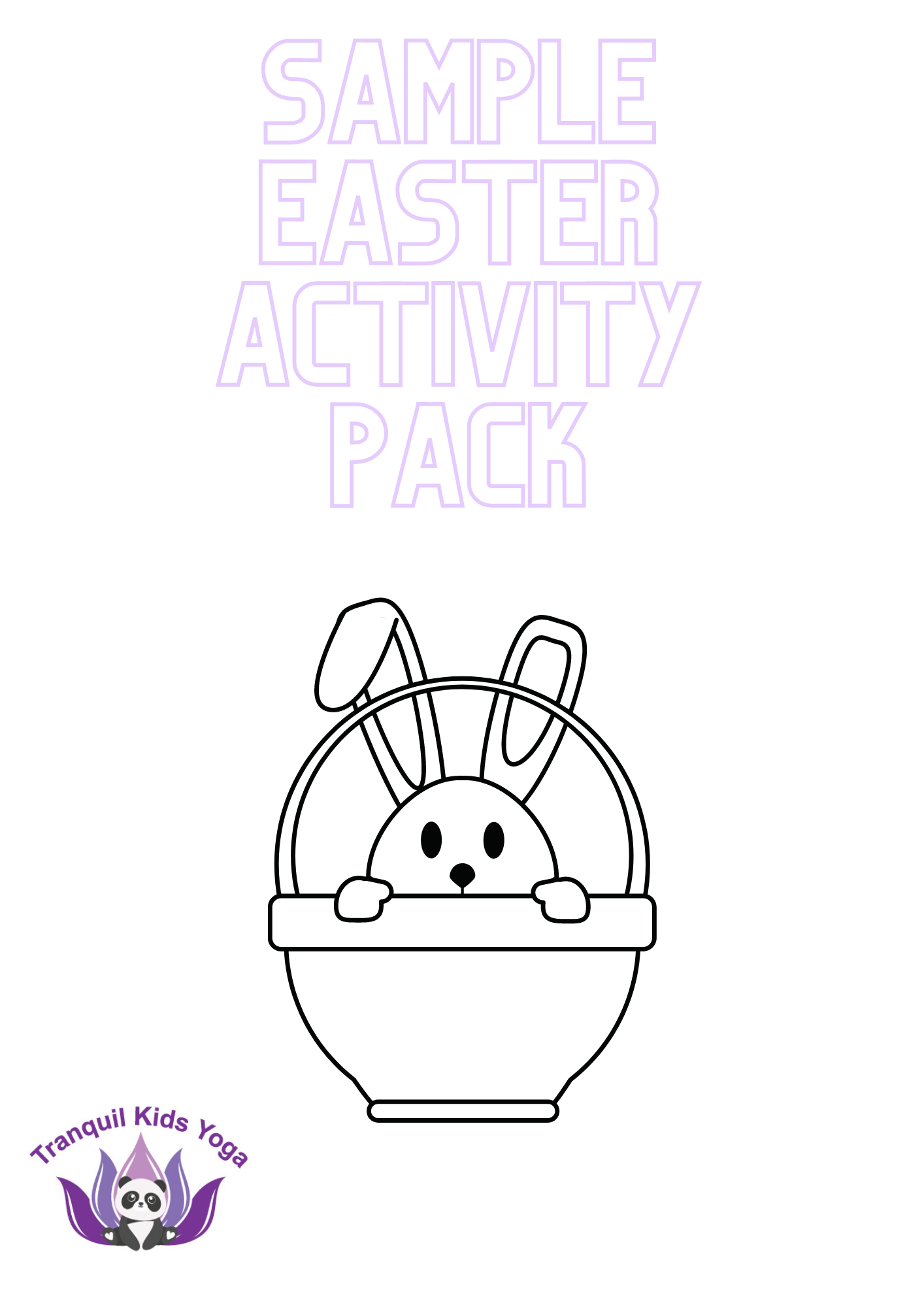 Free Kids Easter Activity Pack