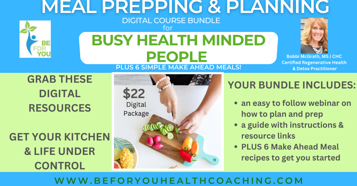 Meal Planning & Prepping Course + Recipes