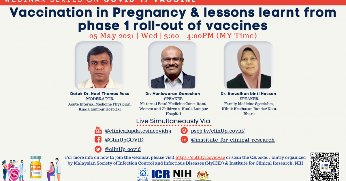 Vaccination in Pregnancy & Lessons Learnt From Phase 1 Roll-out of ...