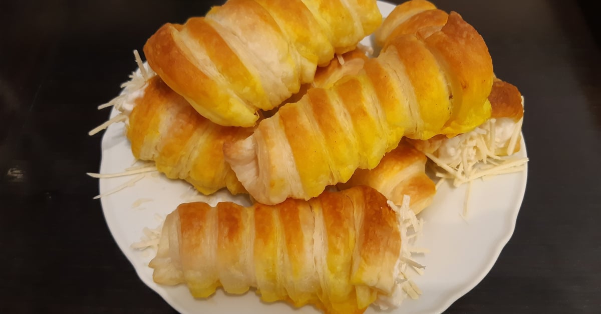 Vegán ,,sajtos" roló