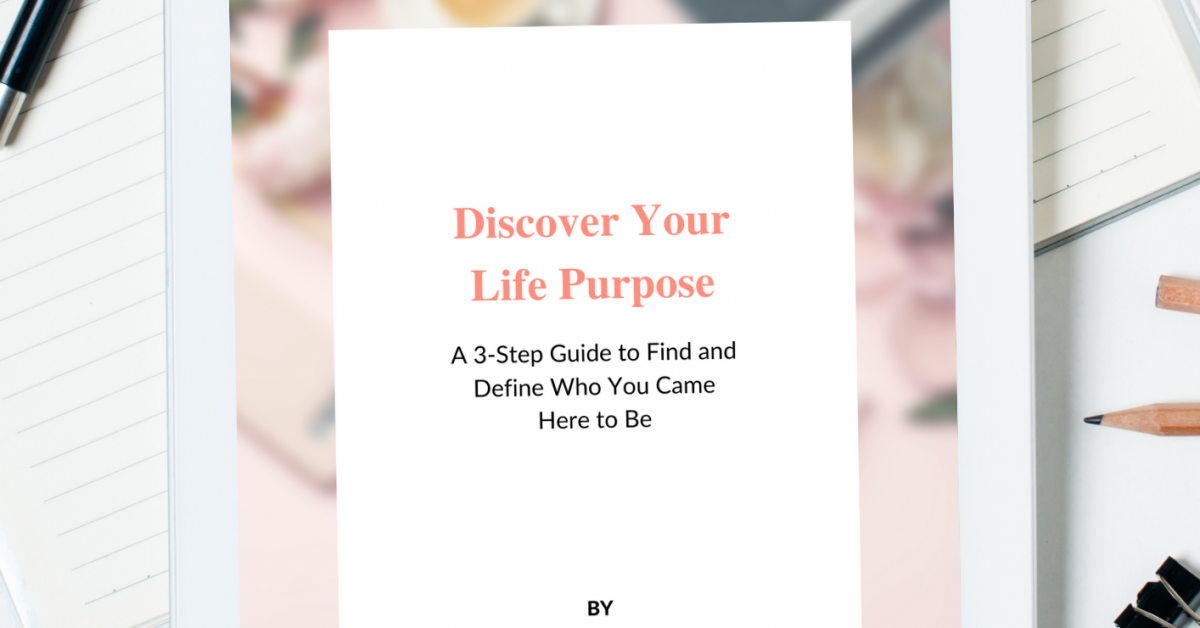FREE Life Purpose Workbook