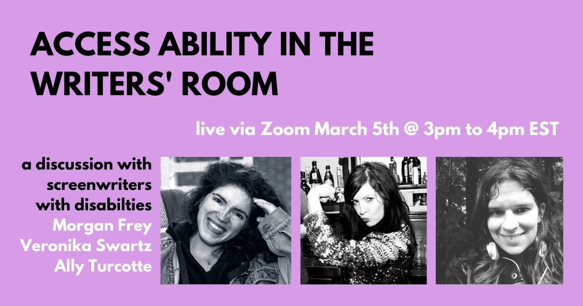Access Ability in the Writers' Room