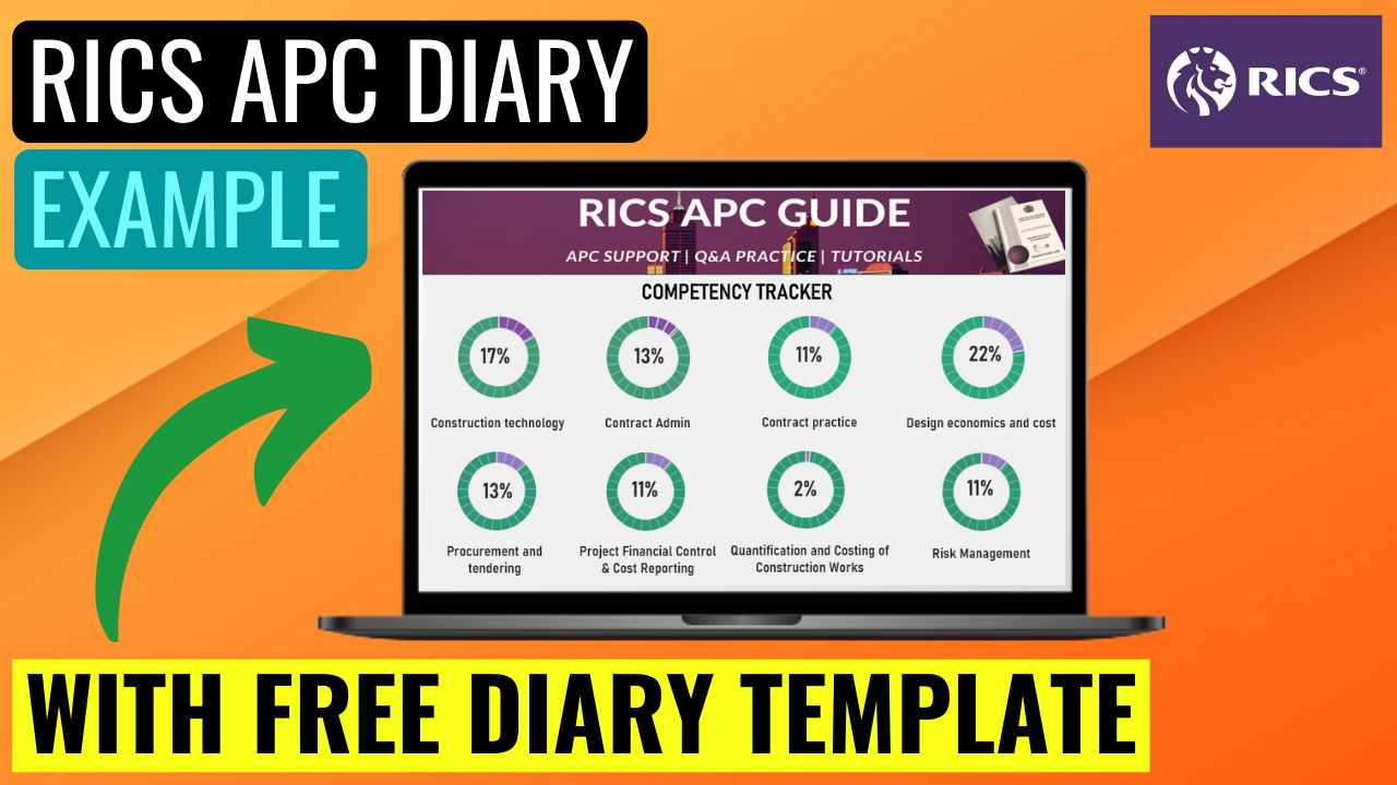 RICS APC DIARY EXAMPLE INCLUDING EXCEL DIARY TEMPLATE RICS APC DIARY EXAMPLE INCLUDING EXCEL DIARY TEMPLATE
