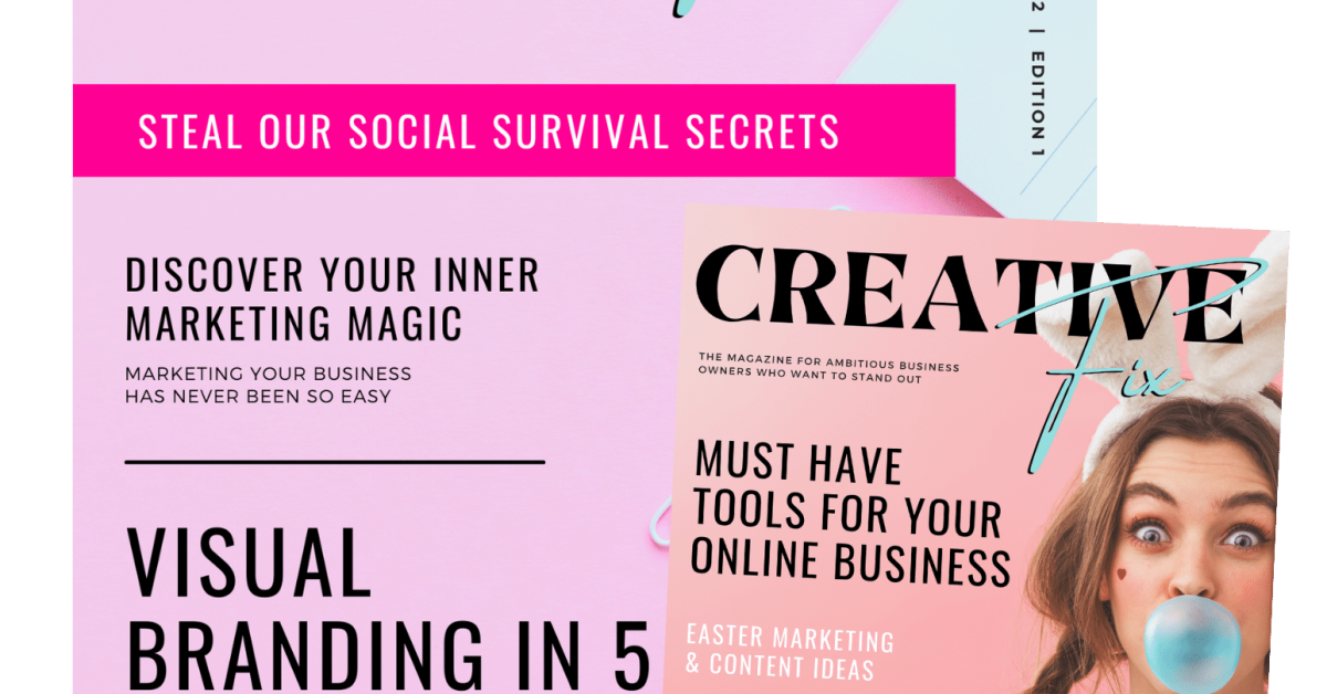 Creative Fix - FREE Digital Magazine For Online Business Owners