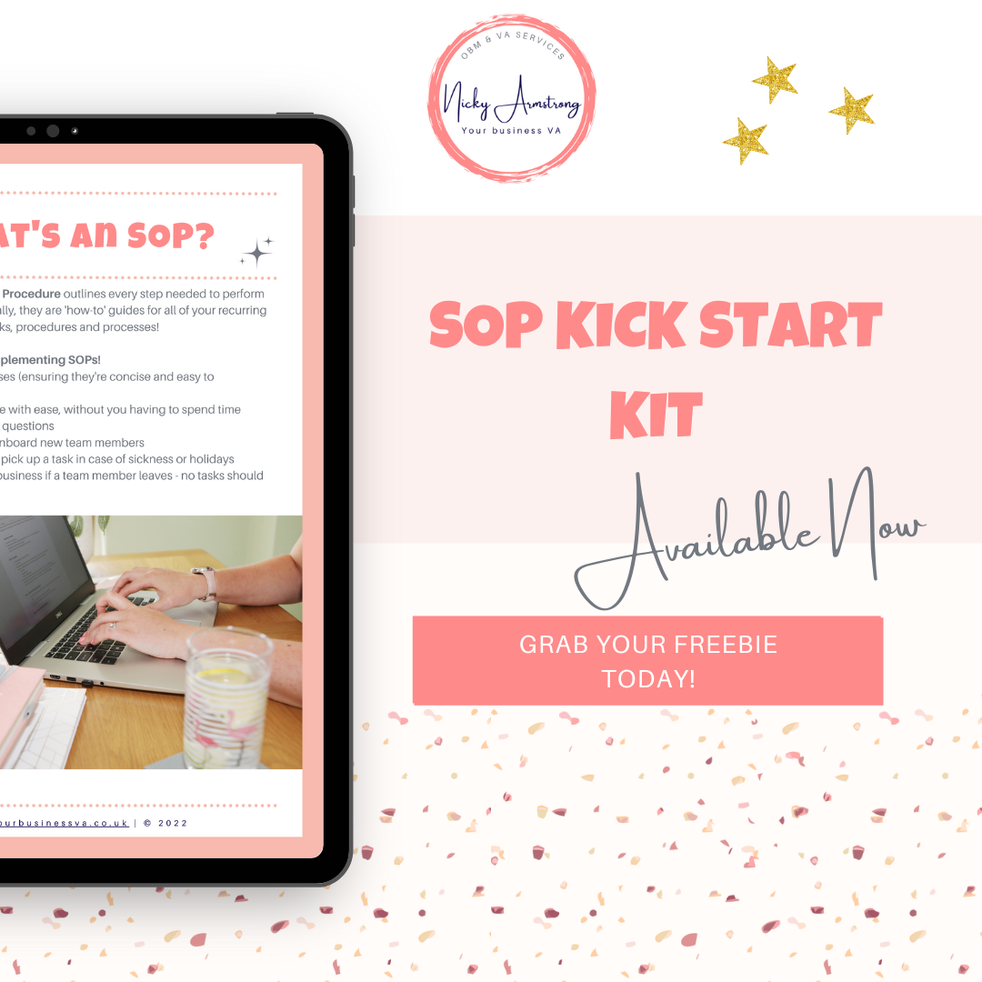 Your business VA - SOP Kick Start Kit