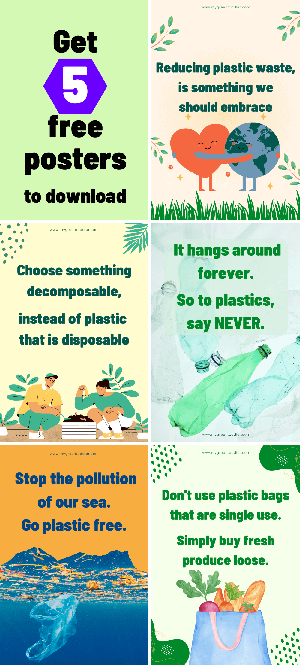 25 Say No To Plastic Slogans that Rhyme Free Posters Too My 25 Say No To Plastic Slogans that Rhyme Free Posters Too My