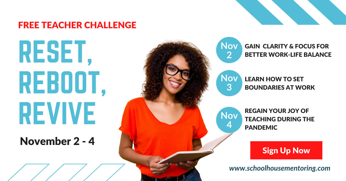 Reset, Reboot, Revive FREE Teacher Challenge