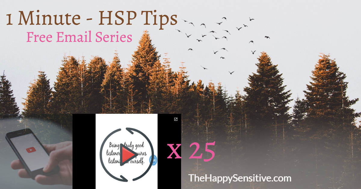 1 Minute HSP Tips