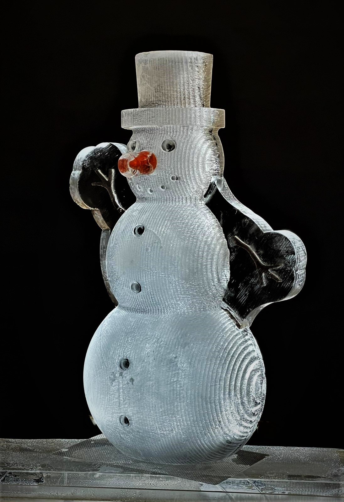 Christmas Ice Sculptures