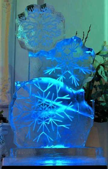 Christmas Ice Sculptures