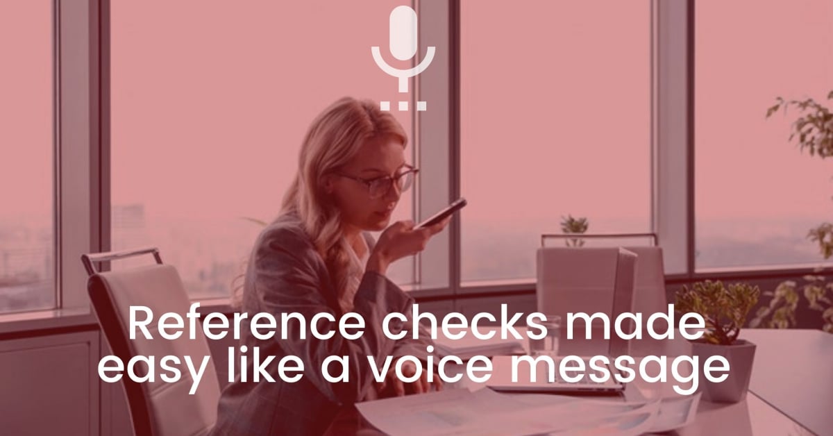 Outsourcing Reference checks to RED. Recruitment