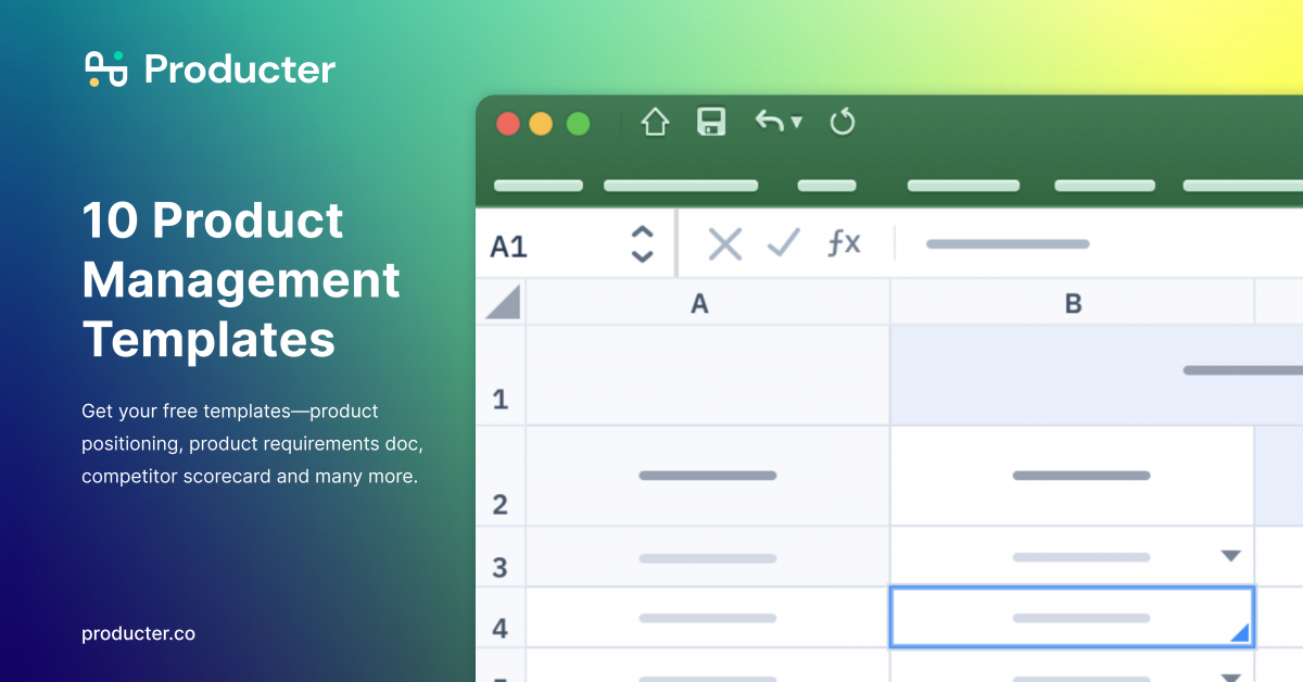 10 Product Management Templates