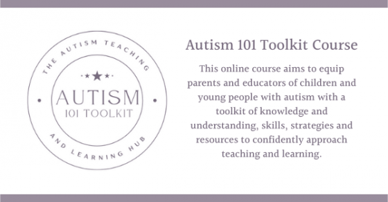 Autism 101 Course Sign Up Page