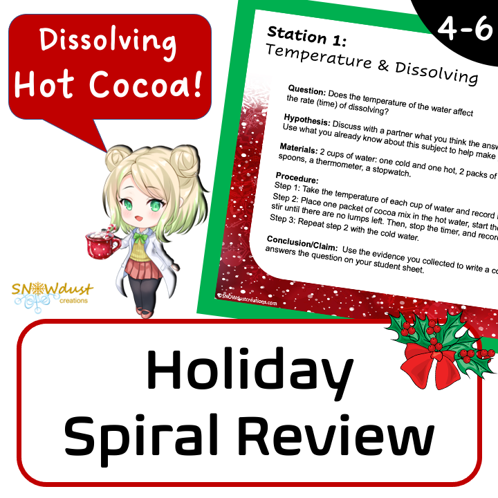 Free Christmas Science Activity