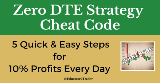 0DTE Strategy Cheat Code