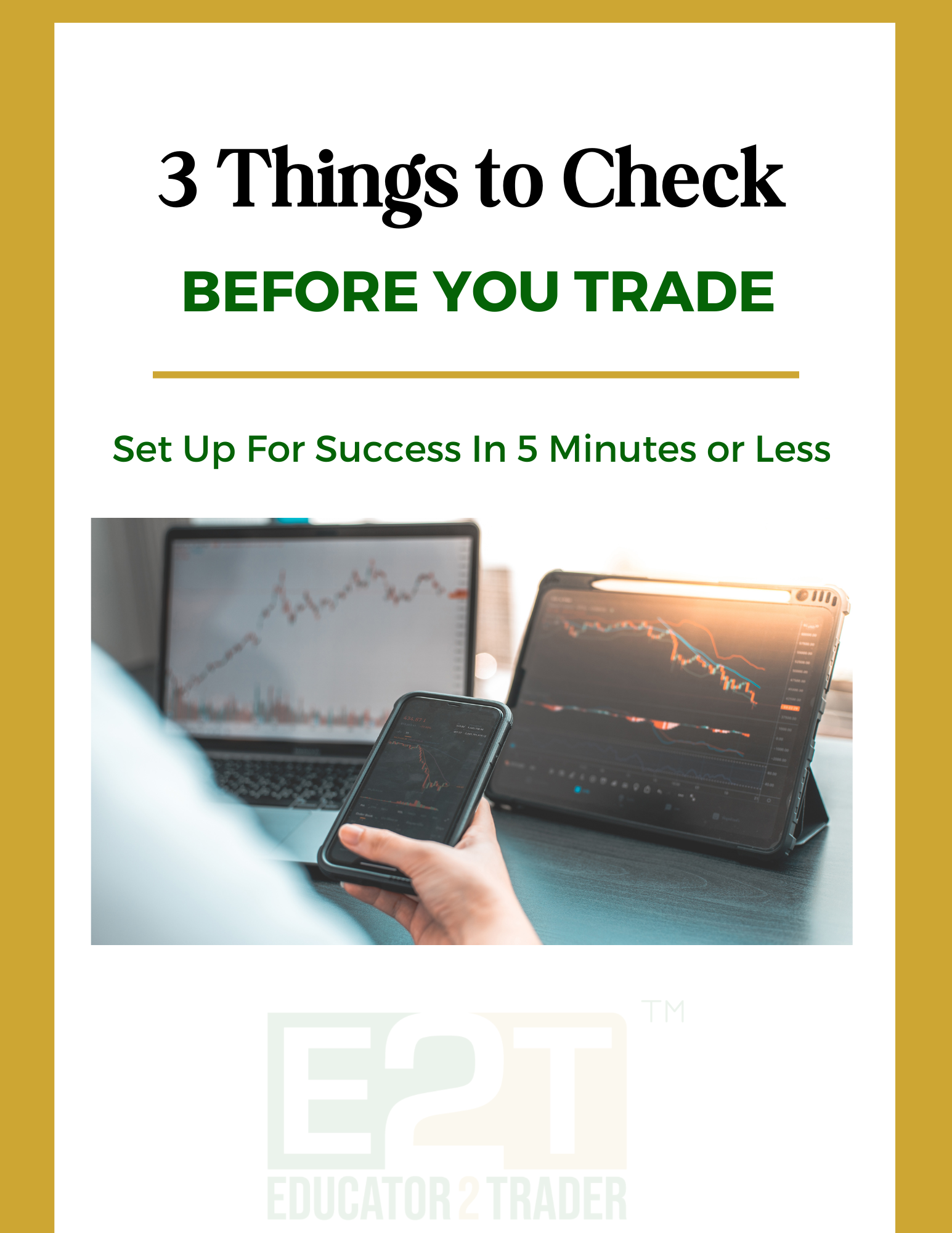 Educator 2 Trader Resource Page