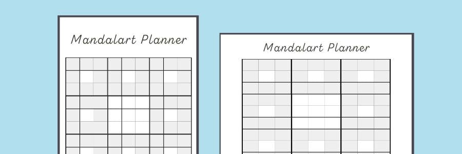 How Mandalart Can Change Your Life [Free Printable Template] - Our Mindful Life