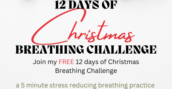 12 Days of Christmas Breathing Challenge