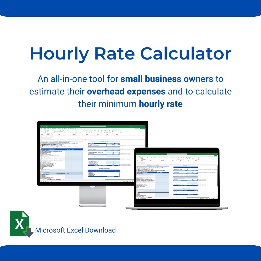 Free Hourly Rate Calculator to cover your expenses