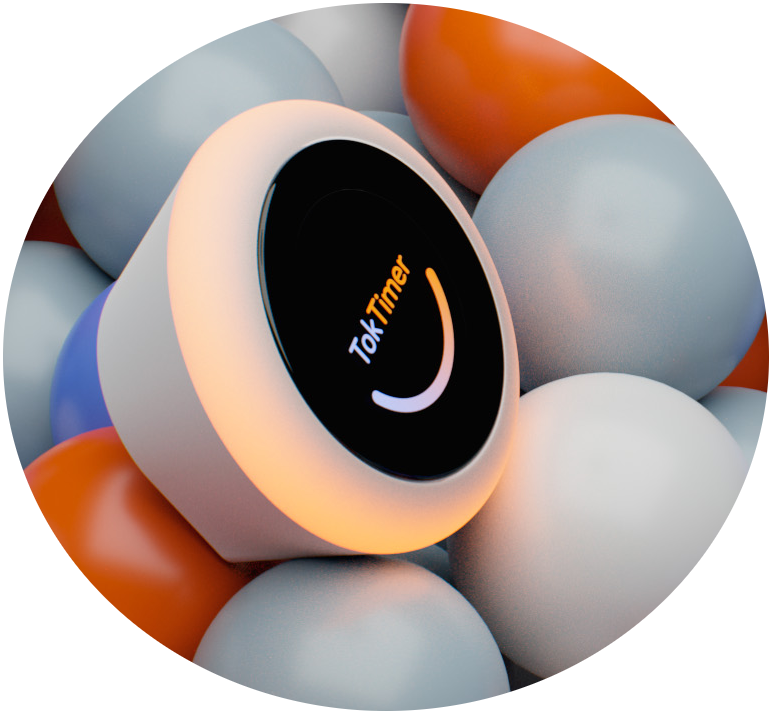 Tok Timer : kids visual timer with mobile app