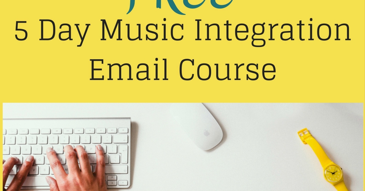 How to integrate music FREE e-course