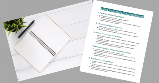5 Steps to Simplifying Your Lesson Planning
