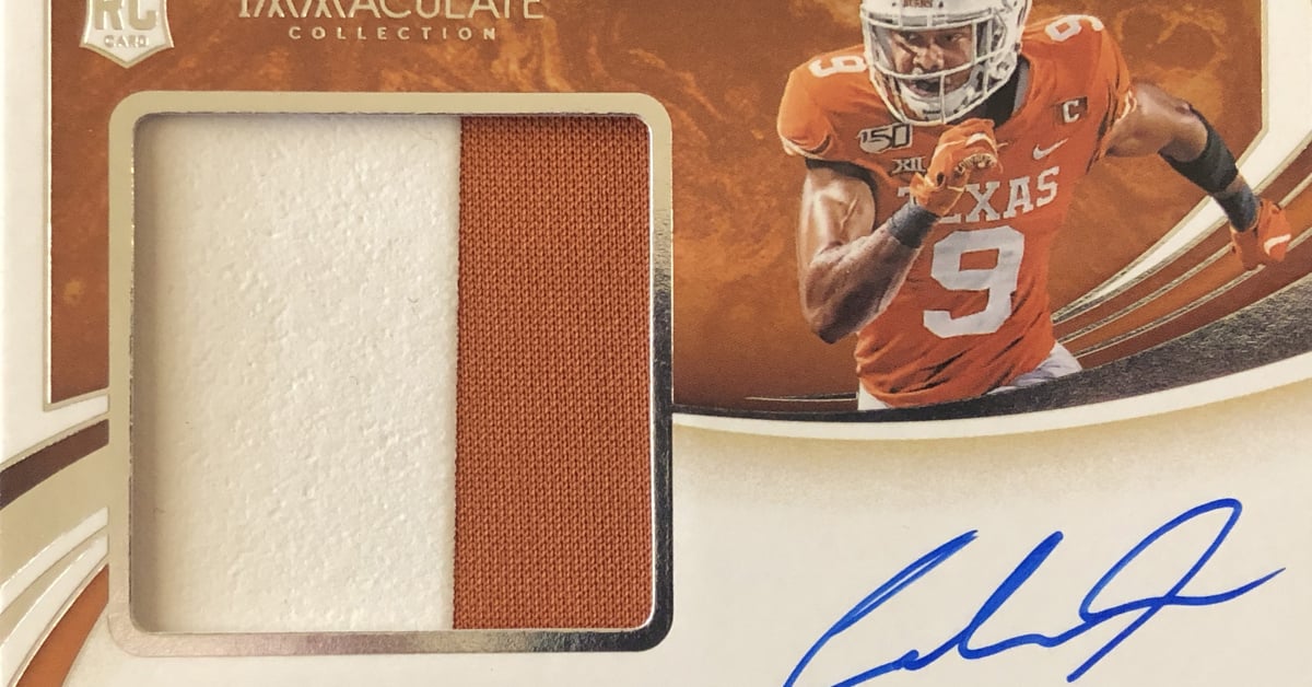 WIN this Collin Johnson Autographed Patch Rookie Card!