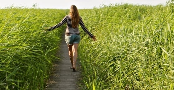 How can nature help improve our health wellbeing and fitness