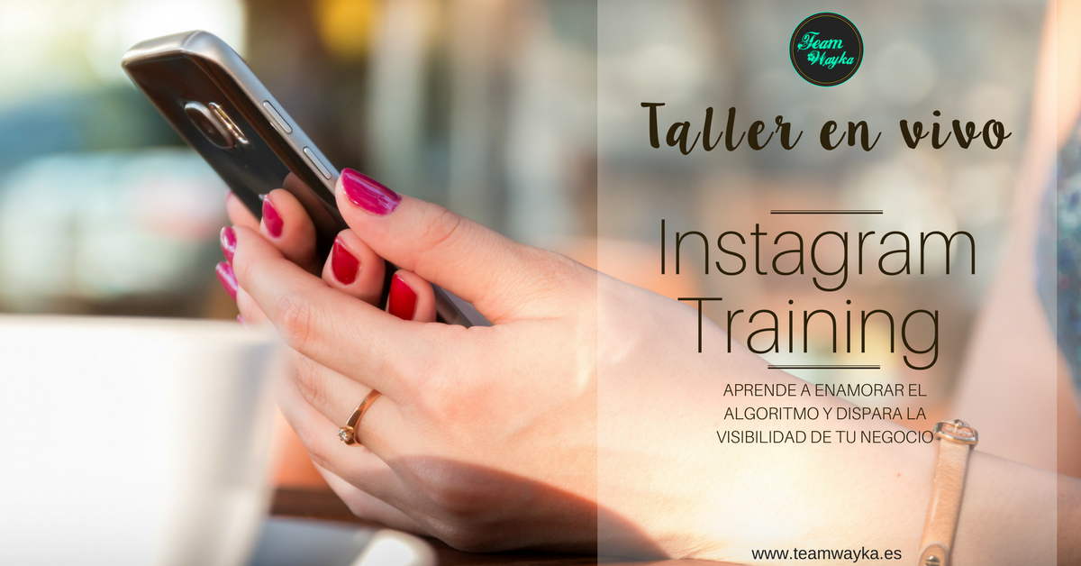 Taller online Instagram Training