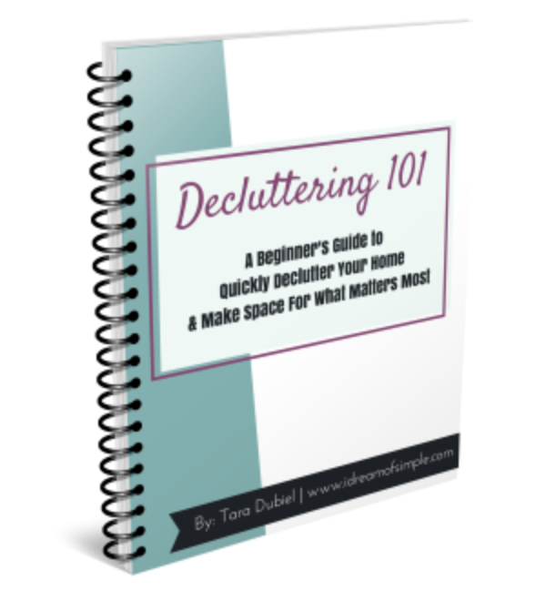 Free Decluttering 101 eBook