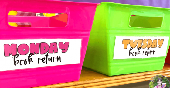 FREE Classroom Library Quarantine Labels