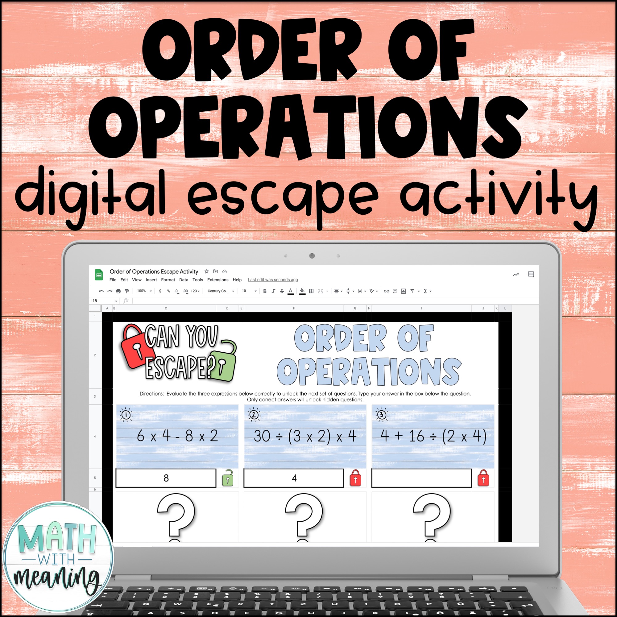 Free Math Activity - Math With Meaning