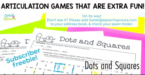 Dots and Squares Articulation Games