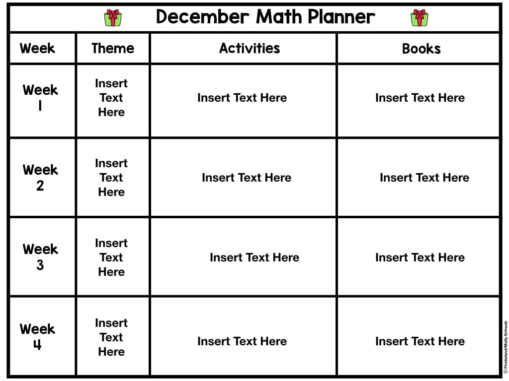 Teacher Planner Freebie