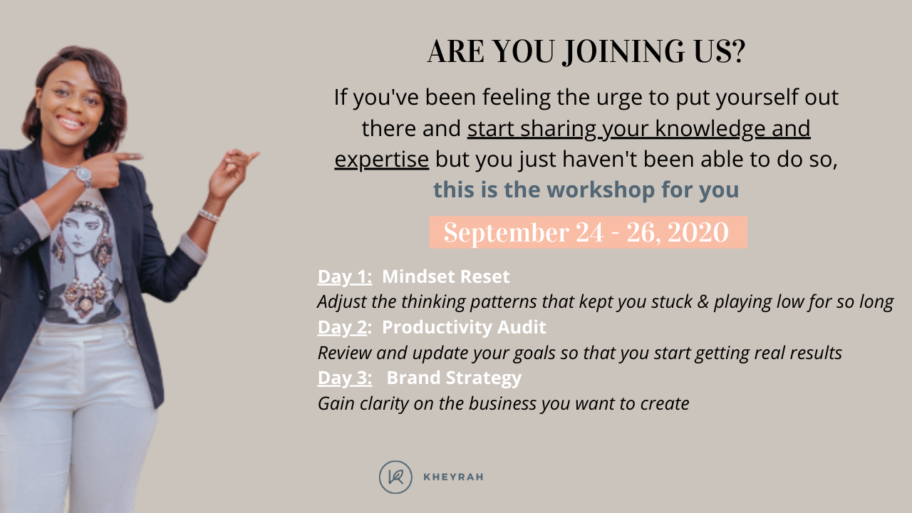 [FREE WORKSHOP] Pivot To Thrive